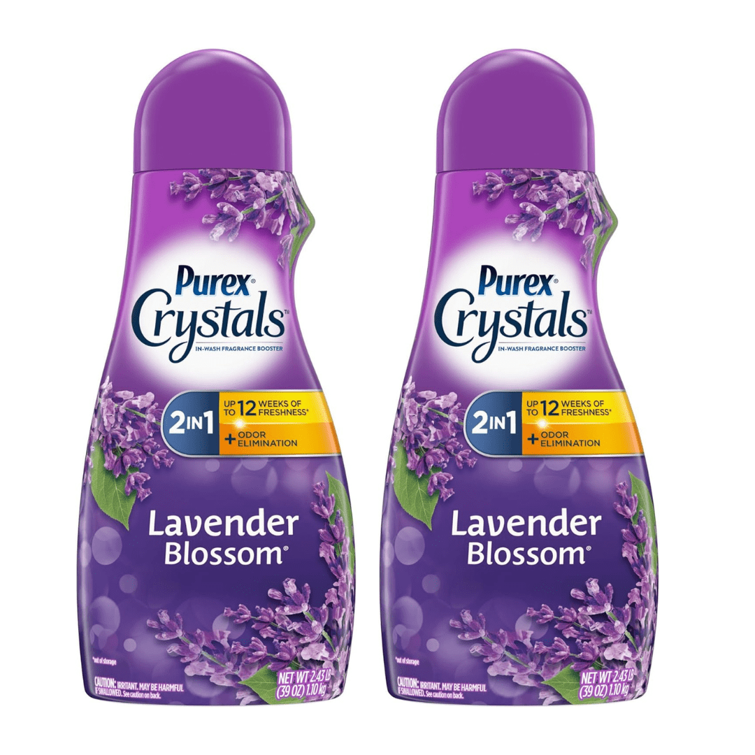 Purex Crystals In-Wash Fragrance and Scent Booster, Lavender Blossom ...