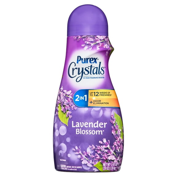 Purex Crystals In-Wash Fragrance And Scent Booster, Lavender Blossom ...