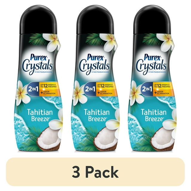 (3 pack) Purex Crystals Tahitian Breeze 21oz - Walmart.com