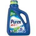 Purex Fresh Mountain Breeze Liquid Laundry Detergent, 75 fl oz, 57 ...