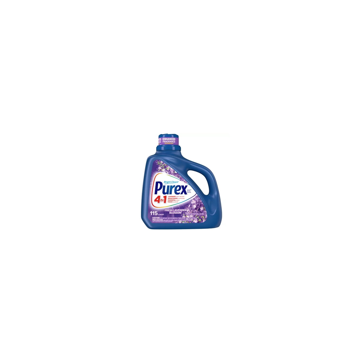 Purex Fresh Lavender Blossom Liquid Laundry Detergent, 150oz, 115 Loads ...