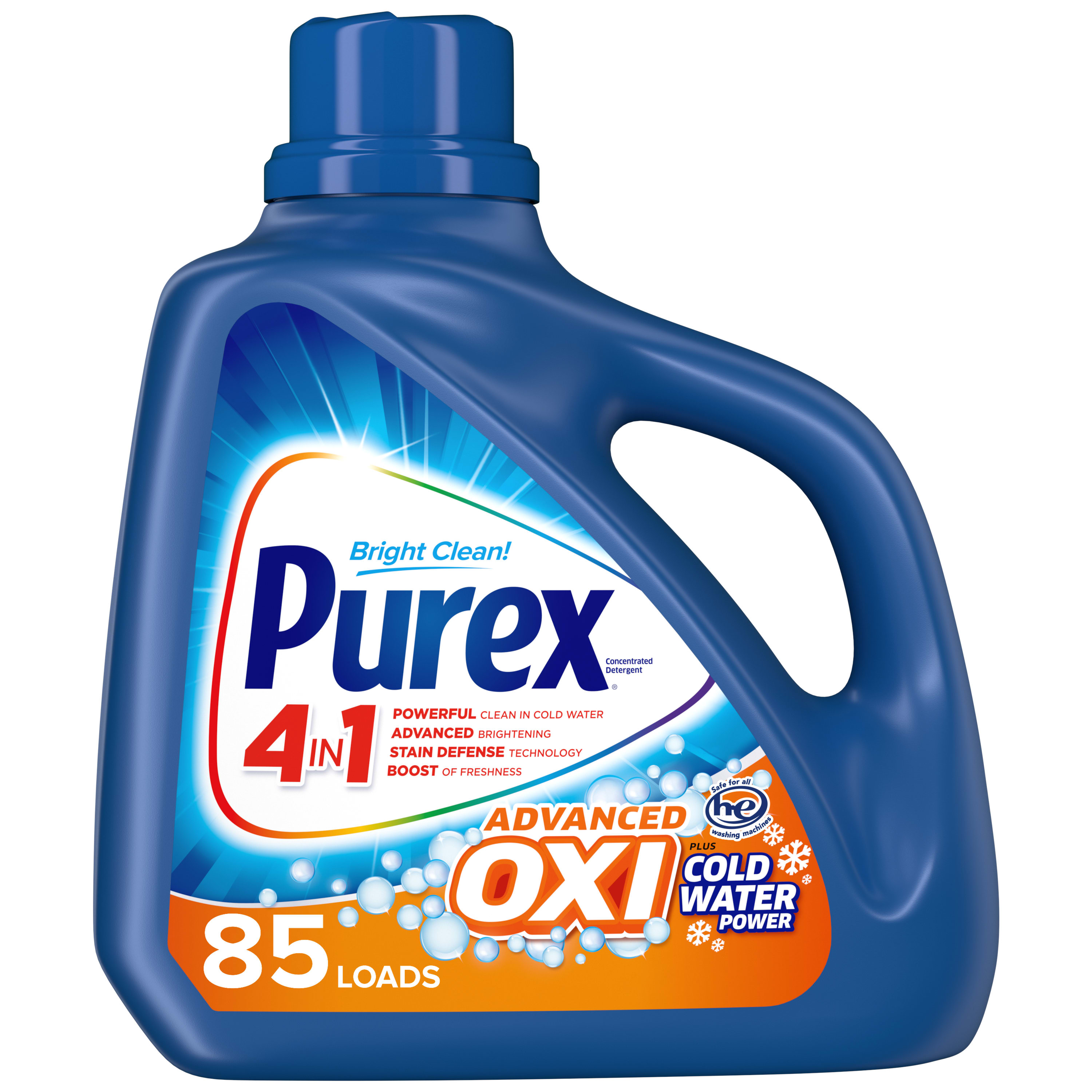 Purex2 Liquid Laundry Color Safe Bleach, Stain Fighter and Bright ...