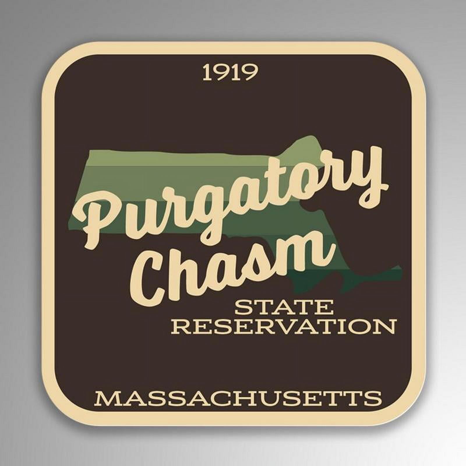 Purgatory Chasm State Reservation Decal Sticker | 4-Inches By 4-Inches ...