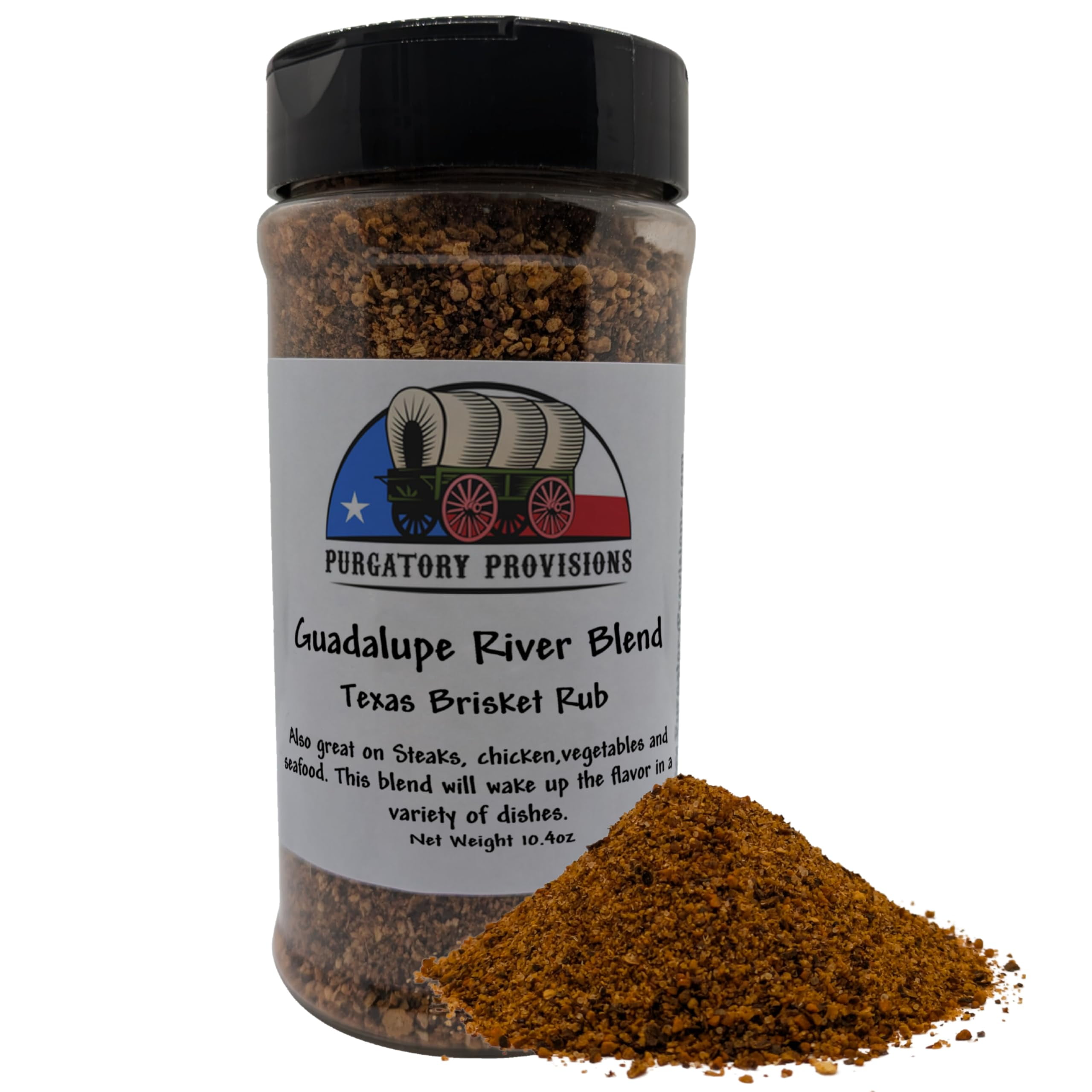 Purgatory Provisions Guadalupe River MZF22 Blend - Authentic Texas Rub, Turkey Seasoning Rub ...