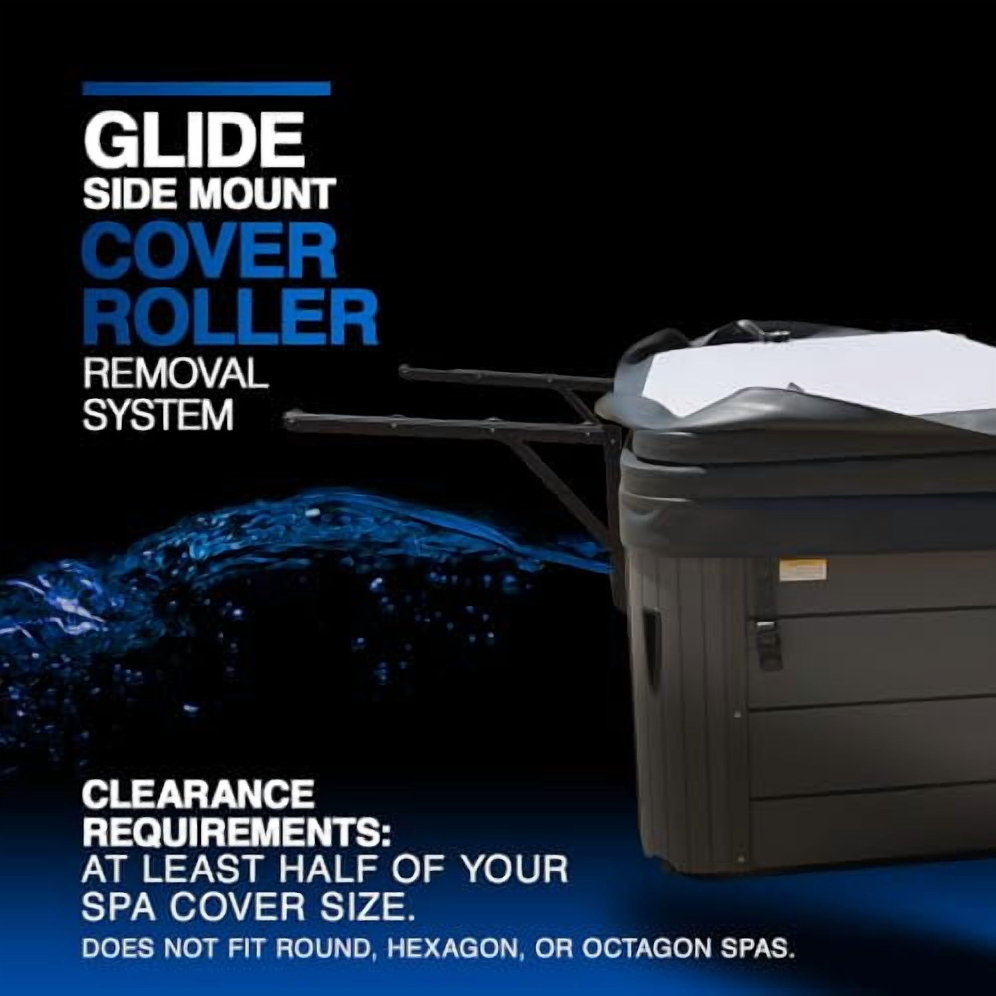 Puri Tech Cover Lift Side Mount Glides for Spa & Hot Tub Cover Removal ...