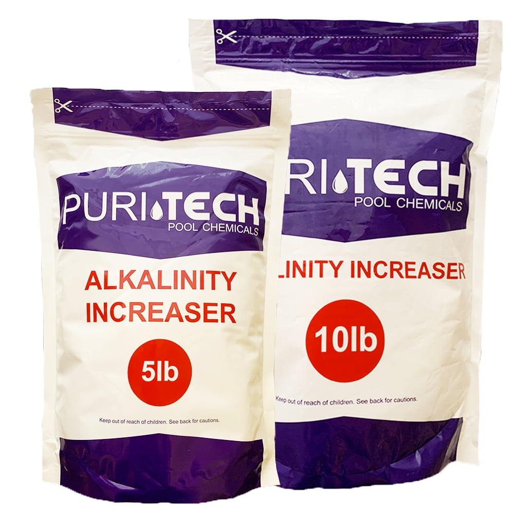 Puri Tech 15lb Pool Water Alkalinity Increaser Plus - Treatment with ...