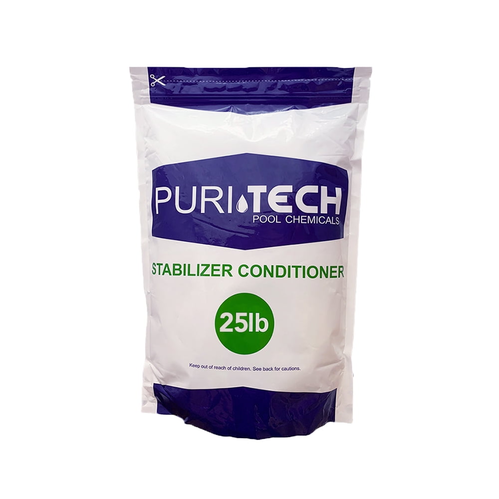 Puri Tech Stabilizer Conditioner 25 lbs, Water Chlorine Protection for ...