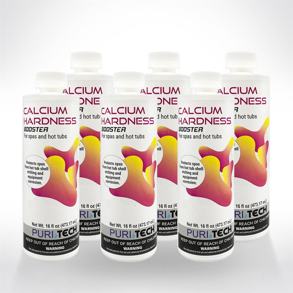 Puri Tech Spa Calcium Hardness Booster 6 Pack Increases Calcium ...