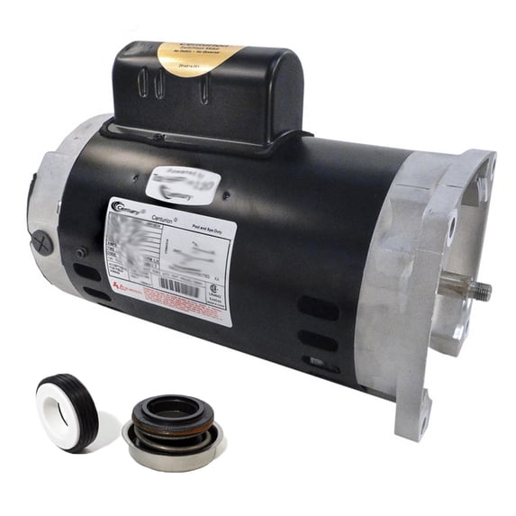 Puri Tech WhisperFlo 1.5 HP Pool Pump Motor & PS-1000 Seal Replacement ...