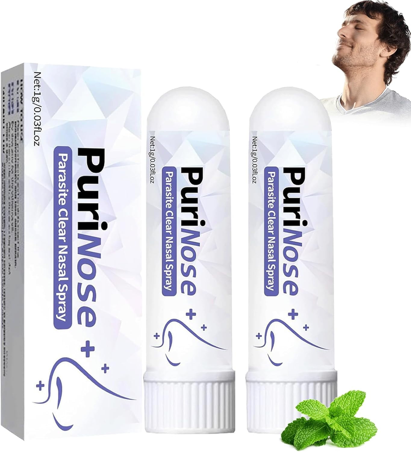 Puri-nose Inhaler, 1 ml/0.03 fl.oz Puri-Nose Nasal Inhaler, Soothing ...