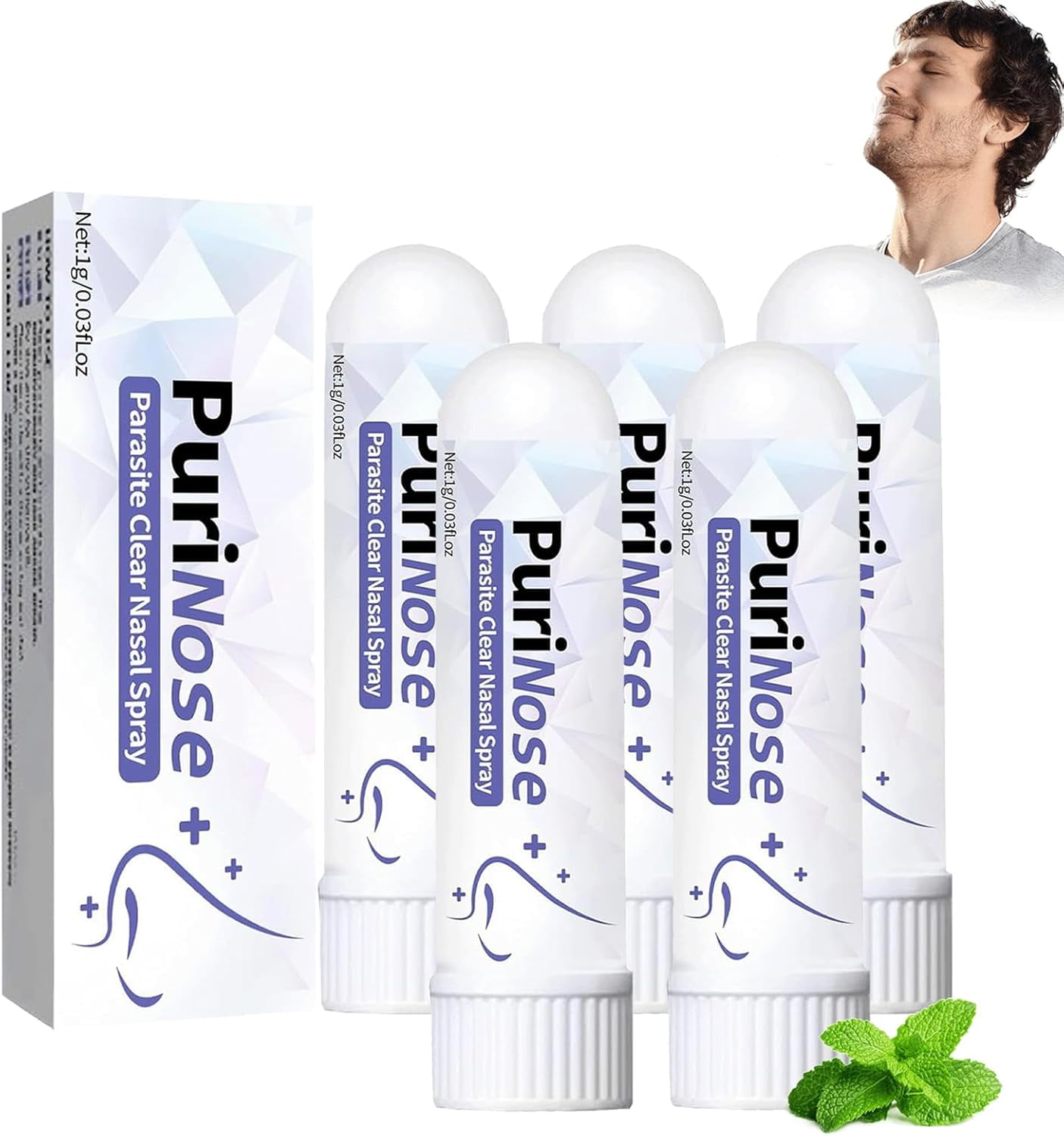 Puri-nose Inhaler, 1 ml/0.03 fl.oz Puri-Nose Nasal Inhaler, Soothing ...
