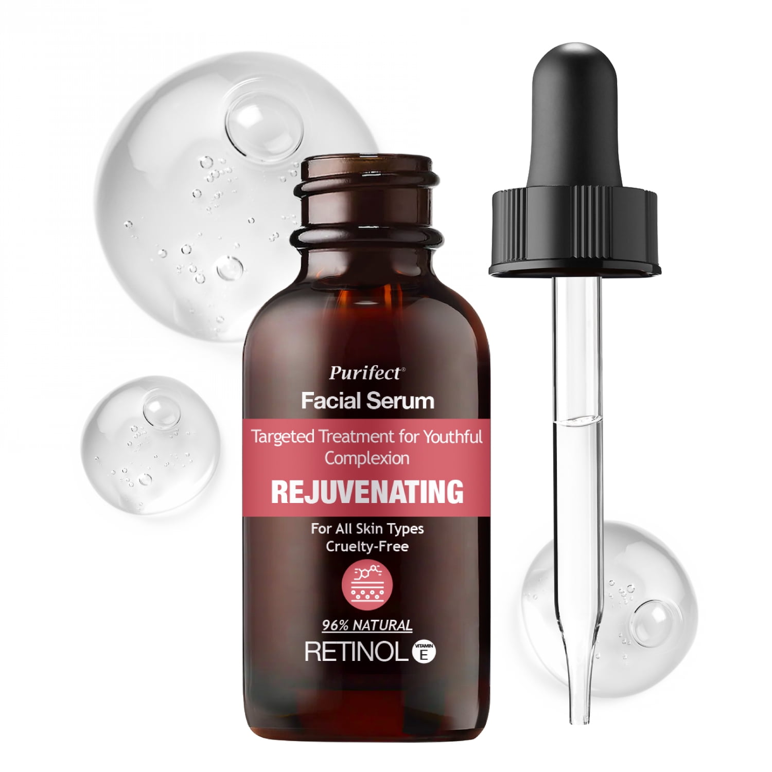 Purifect Retinol Facial Serum for Youthful and Rejuvenated Skin - 1 Fl ...
