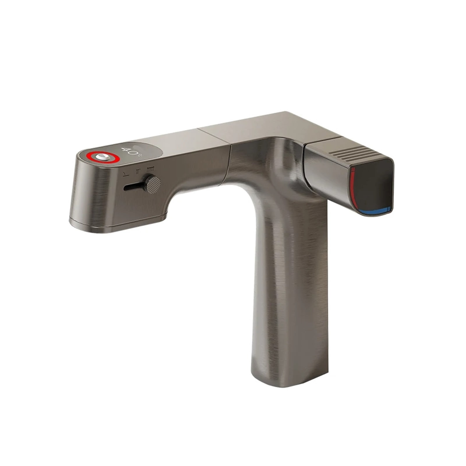 Purified Bathroom Faucets Pull Out Water Filter Tap Basin Mixer Sink ...