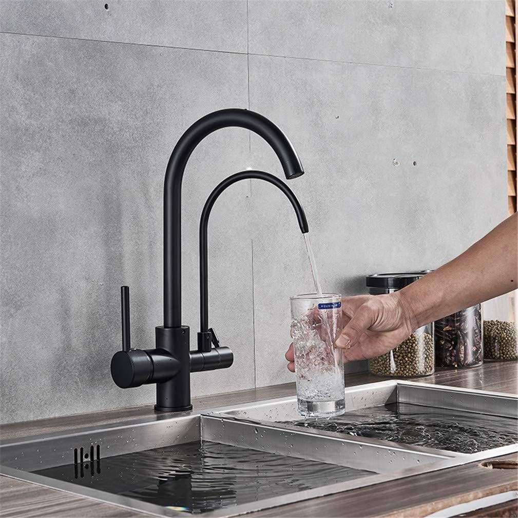 Purify Kitchen Mixer Tap Deck Mounted Dual Handle Purification Kitchen ...