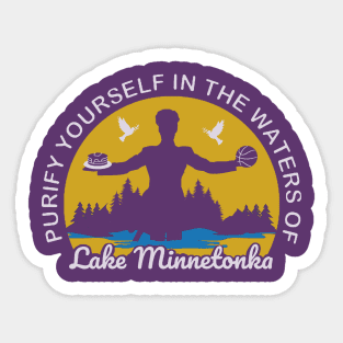 Purify Yourself In The Waters Of Lake Minnetonka Sticker Phone Decal ...