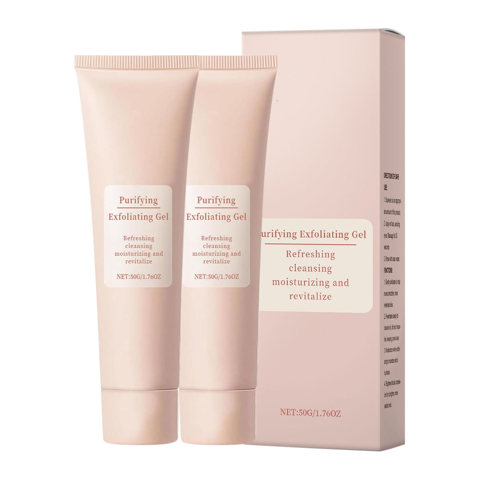 Purifying Exfoliating Gel, Deep Cleansing Moisturizing Gel, Body ...