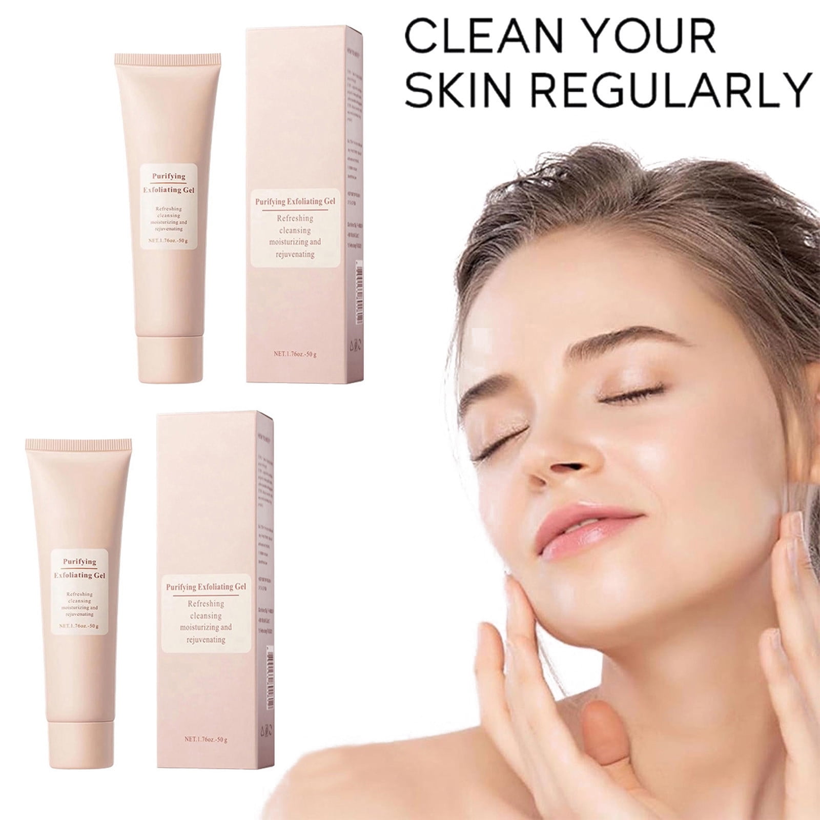 Purifying Exfoliating Gel for Face & Body | Brightening Blackhead ...