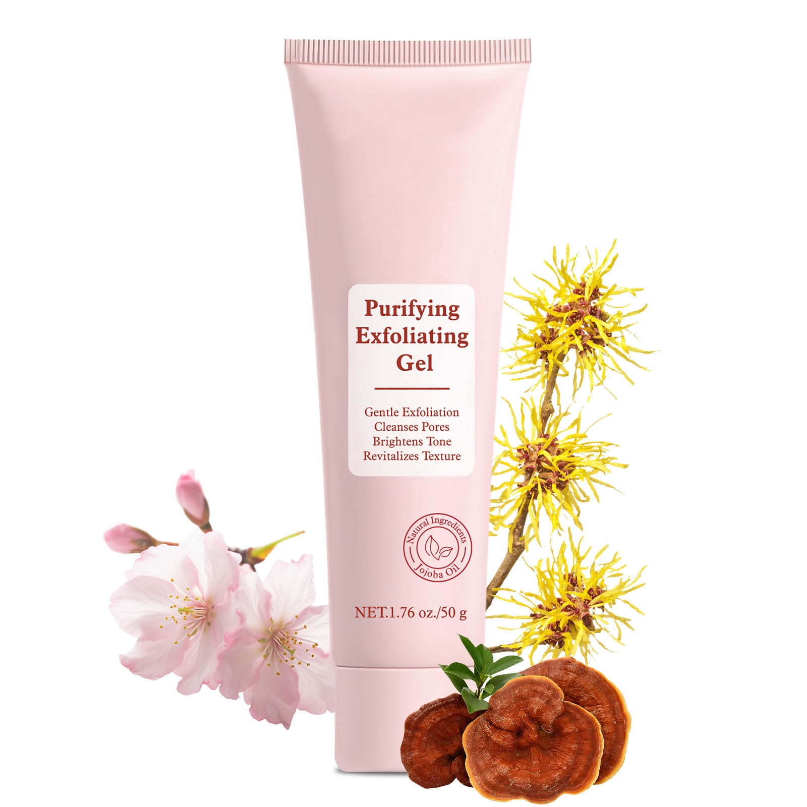 Purifying Exfoliating Gel, Facial Exfoliator Cleanser, Moisturizing ...
