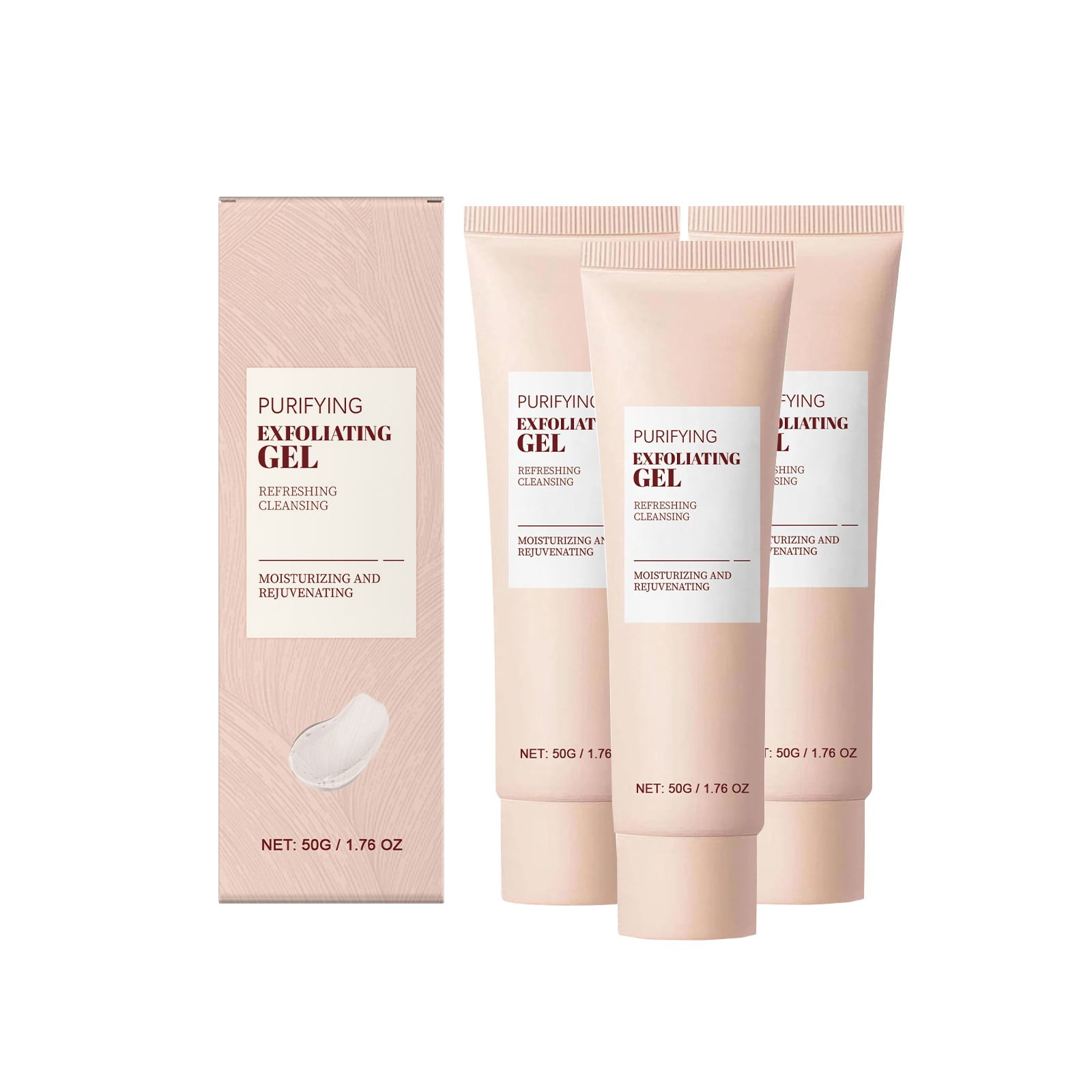Purifying Exfoliating Gel,Gentle Exfoliating Gel for Face Facial ...