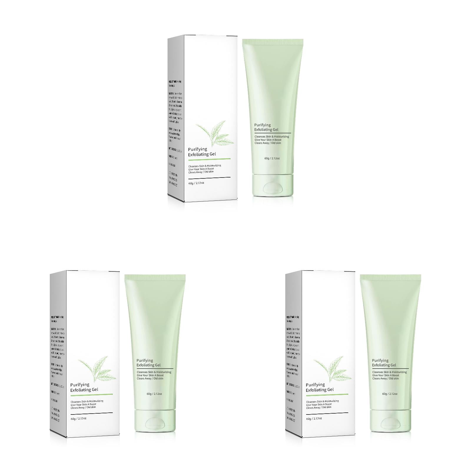 Purifying Exfoliating Gel Exfoliating Scrub Facial Exfoliator Cleanser ...