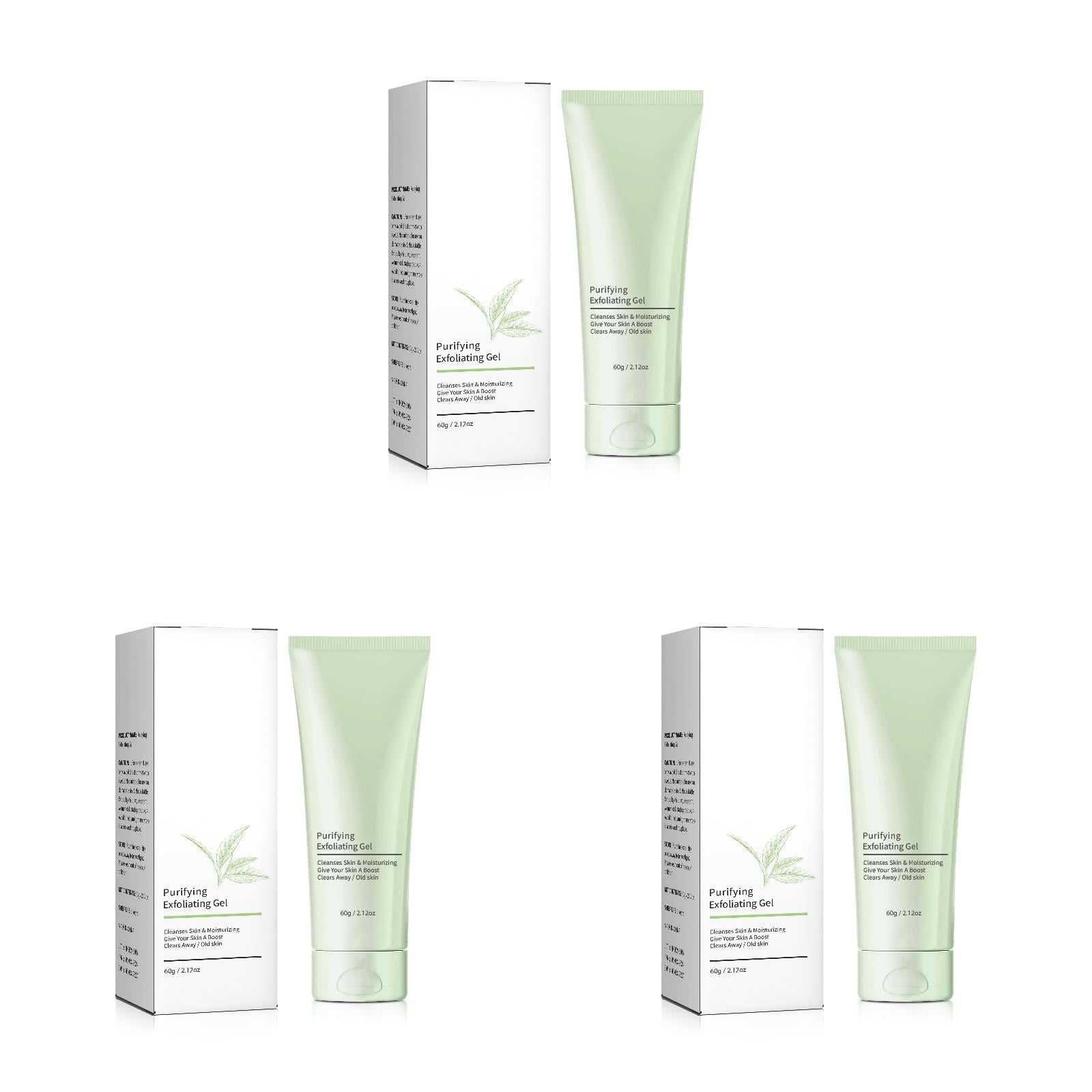 Purifying Exfoliating Gel Exfoliating Scrub Facial Exfoliator Cleanser ...