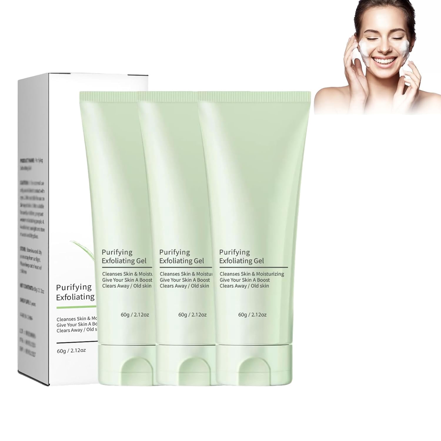 Purifying Exfoliating Gel, Exfoliating Scrub, Purifying Exfoliating Gel ...