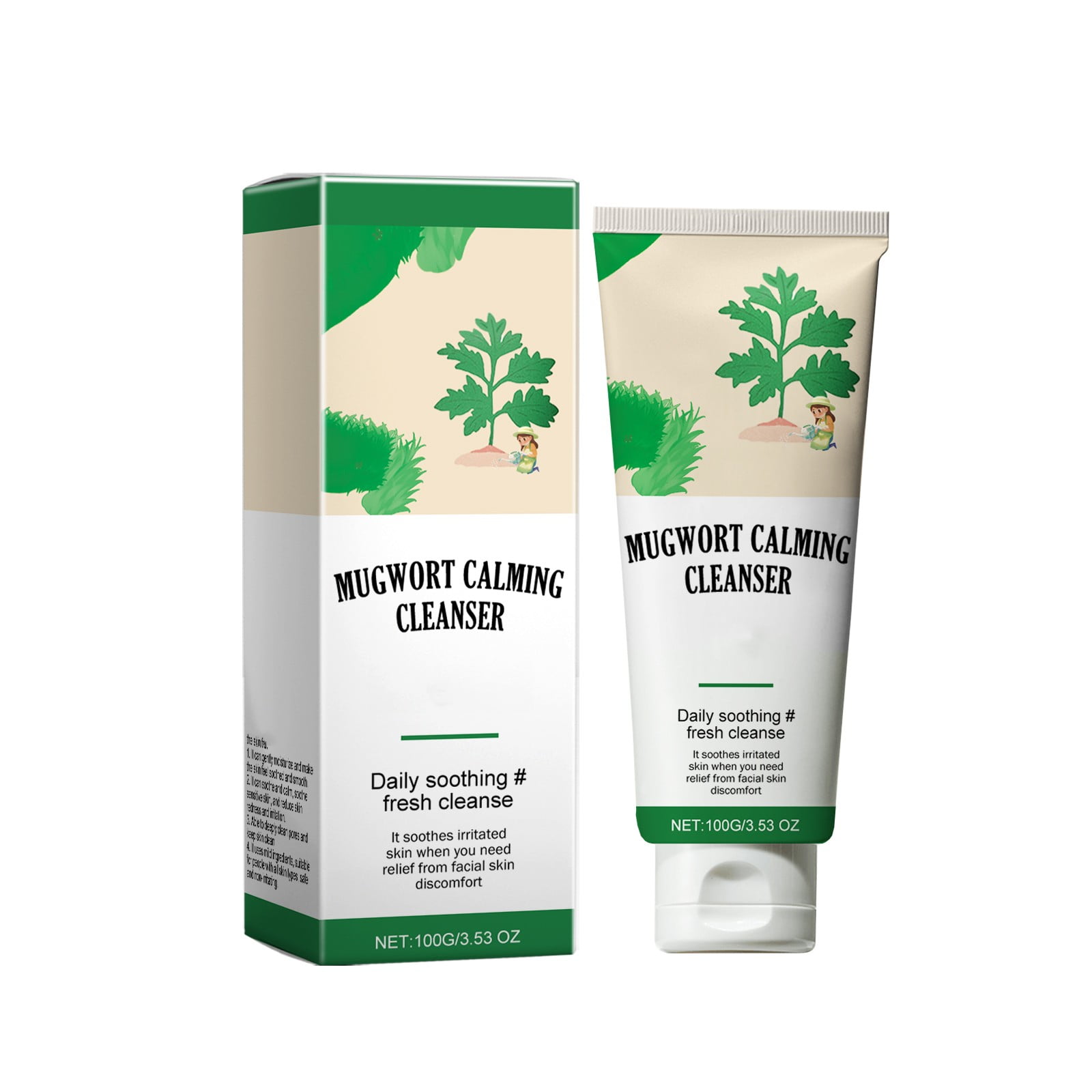Purifying Foaming Facial Cleanser Mugwort Calming Cleanser - Walmart.com
