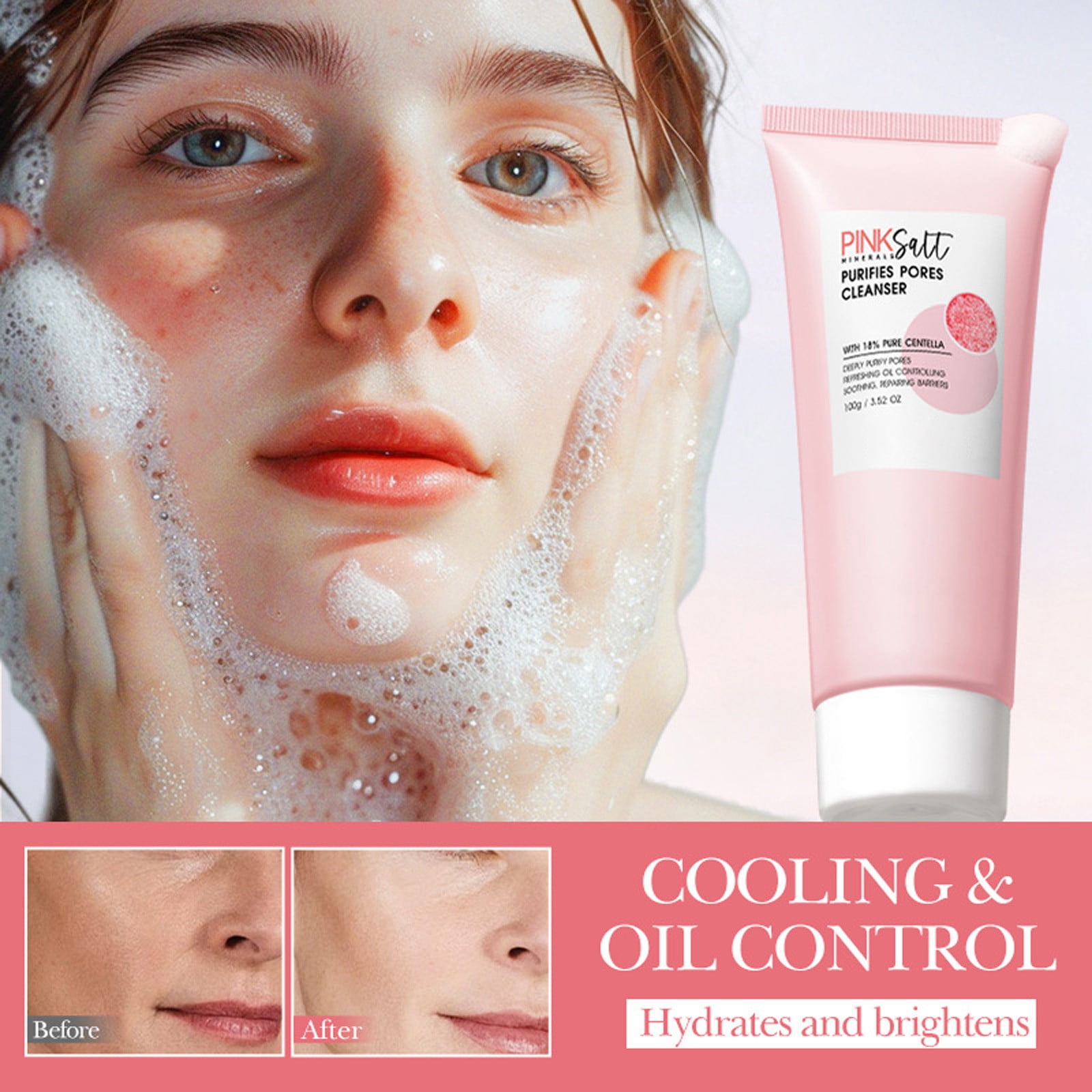 Purifying Pore Cleanser for Face | Exfoliating Cleanser with Sulfur ...