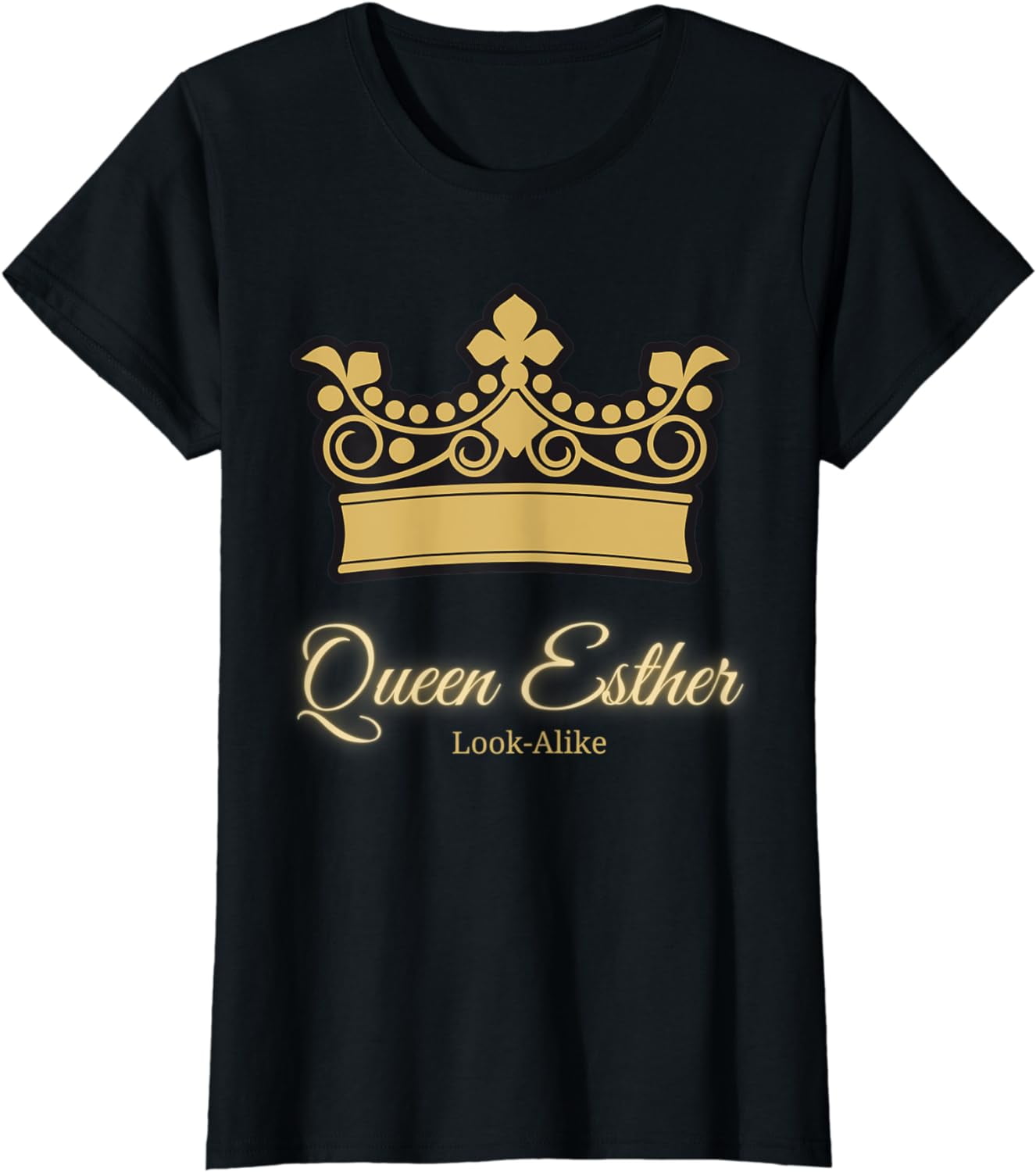 Purim ueen Esther Look-Alike Holiday Apparel T-Shirt - Walmart.com