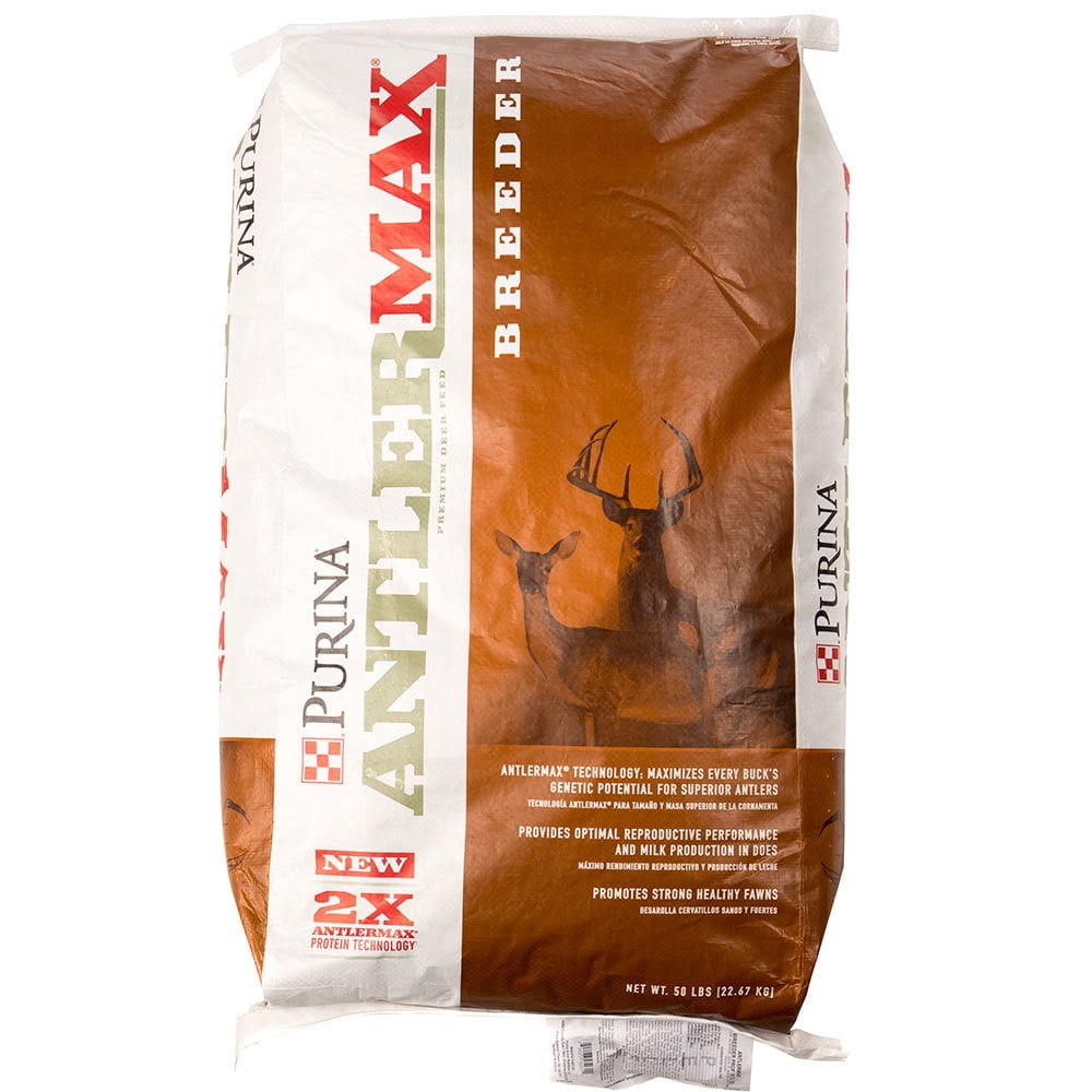 Purina Animal Nutrition Antlermax Breeder Prof 16% 50lb - Walmart.com