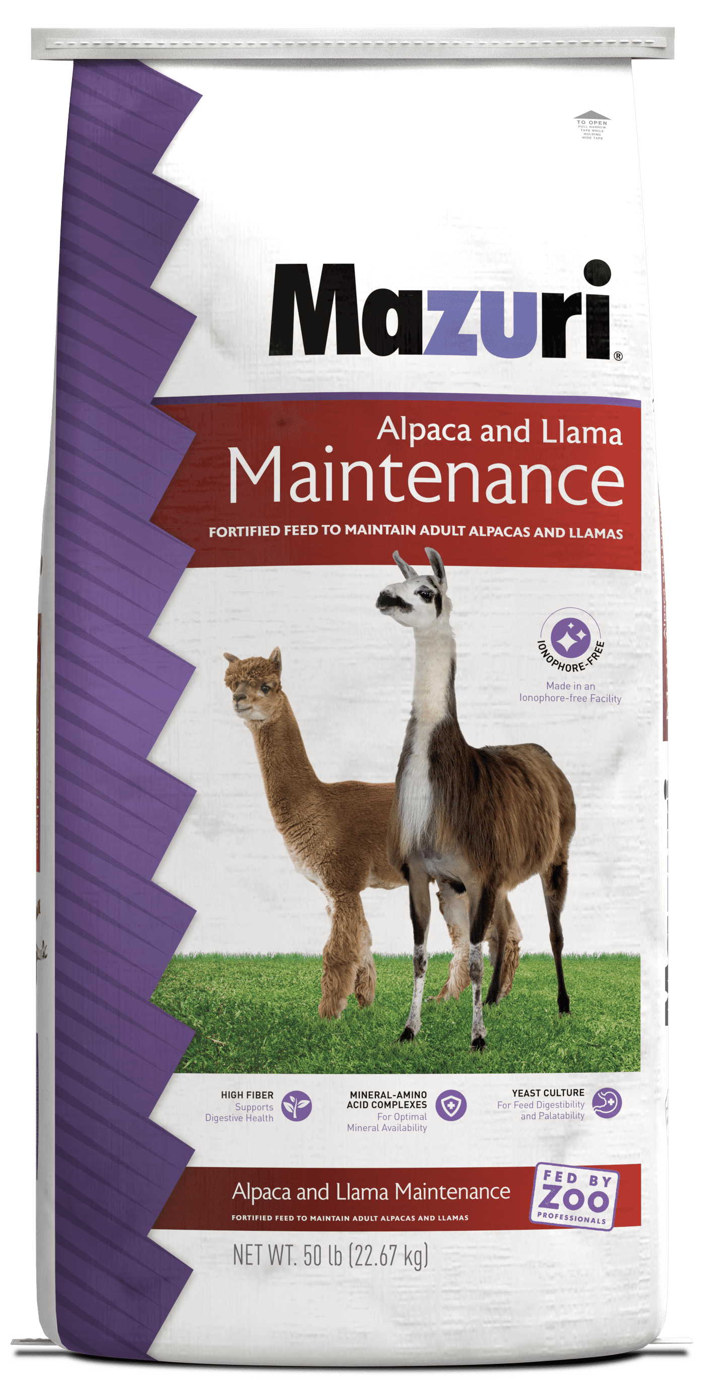 Mazuri Alpaca and Llama Maintenance Diet, Food for Alpacas and Llamas ...