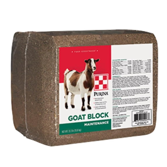 Purina Animal Nutrition Purina Goat Block 33LB - Walmart.com