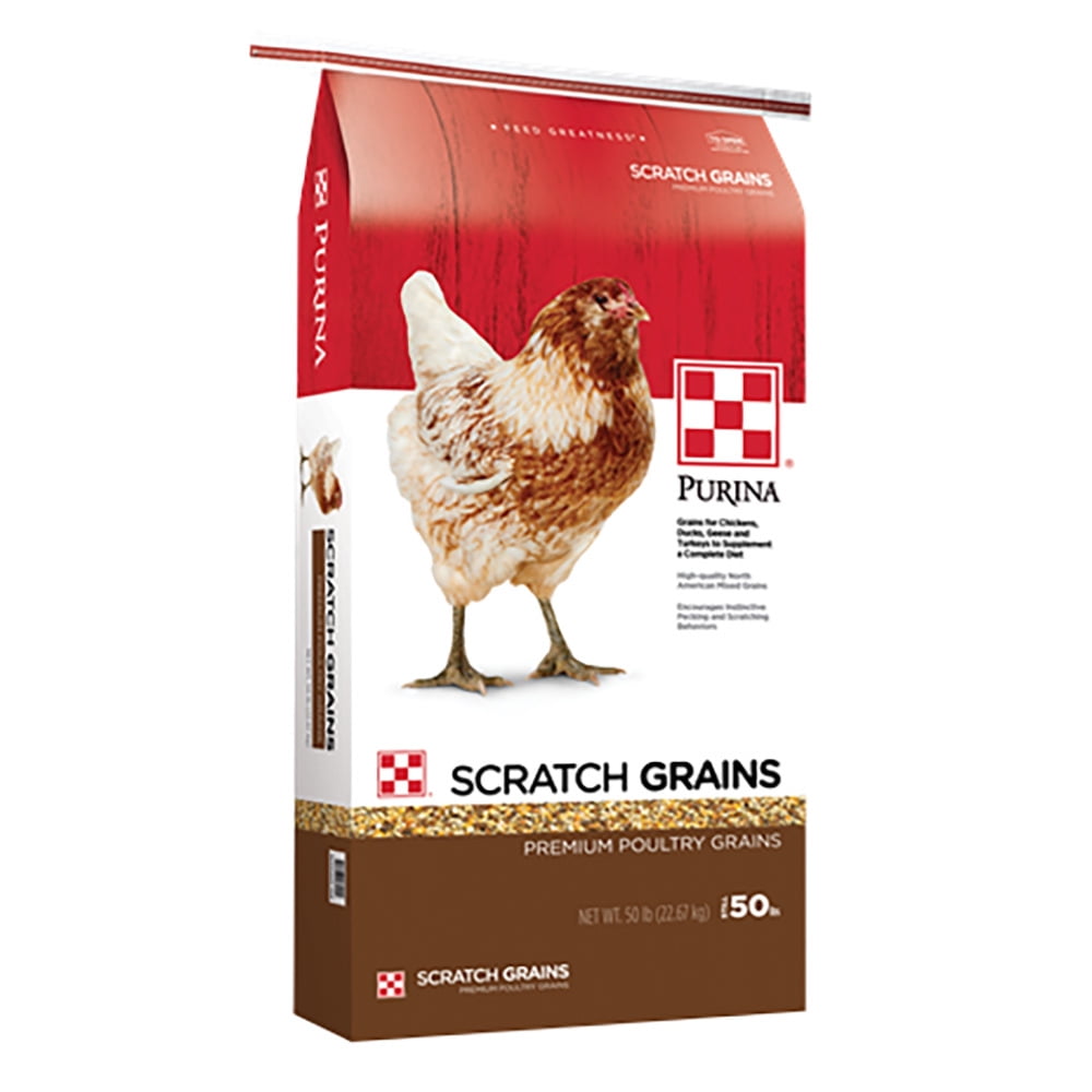 Purina Animal Nutrition Purina Scratch Grain 50lb - Walmart.com