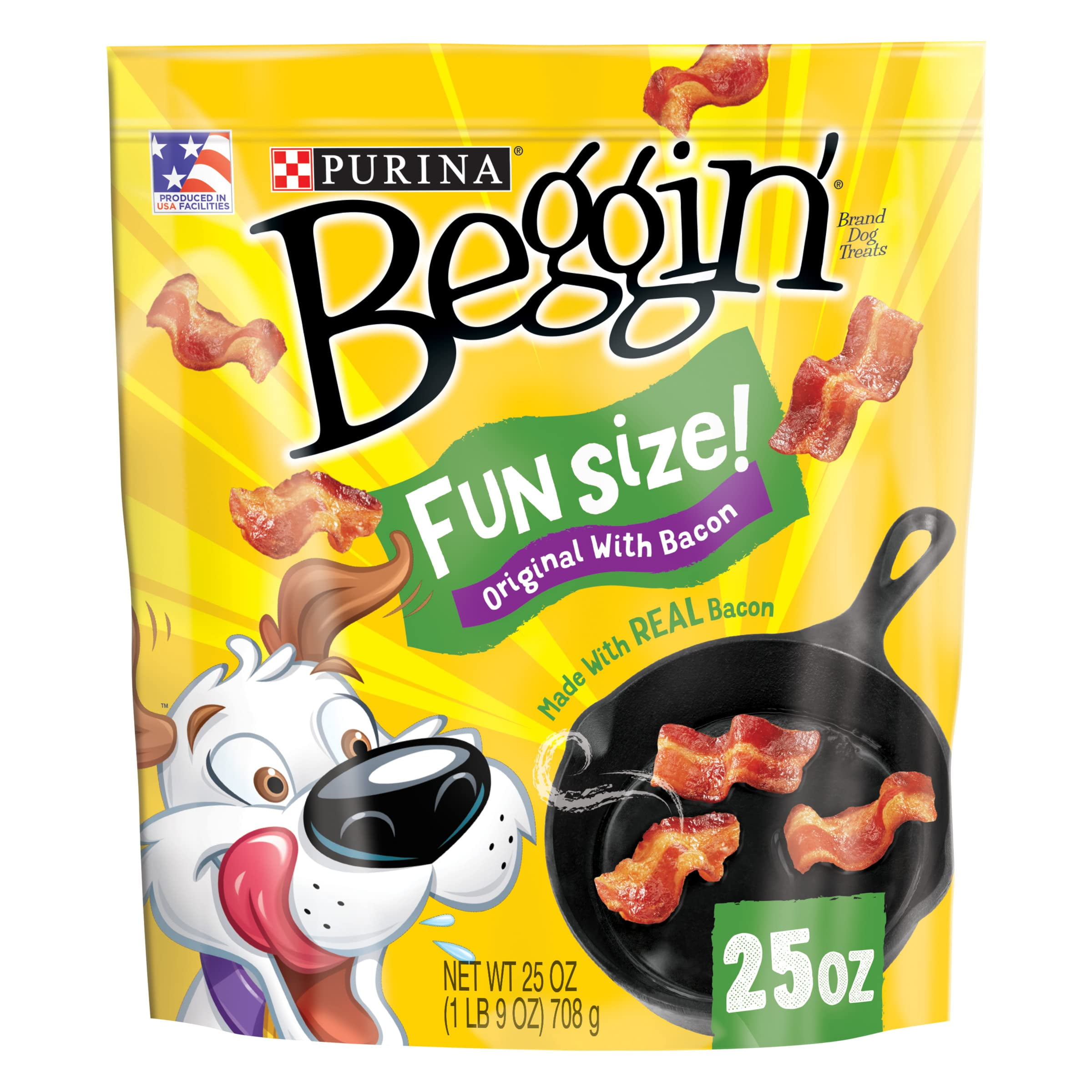 Purina Beggin' With Real TSF6 Meat Dog Treats, Fun Size Original With ...