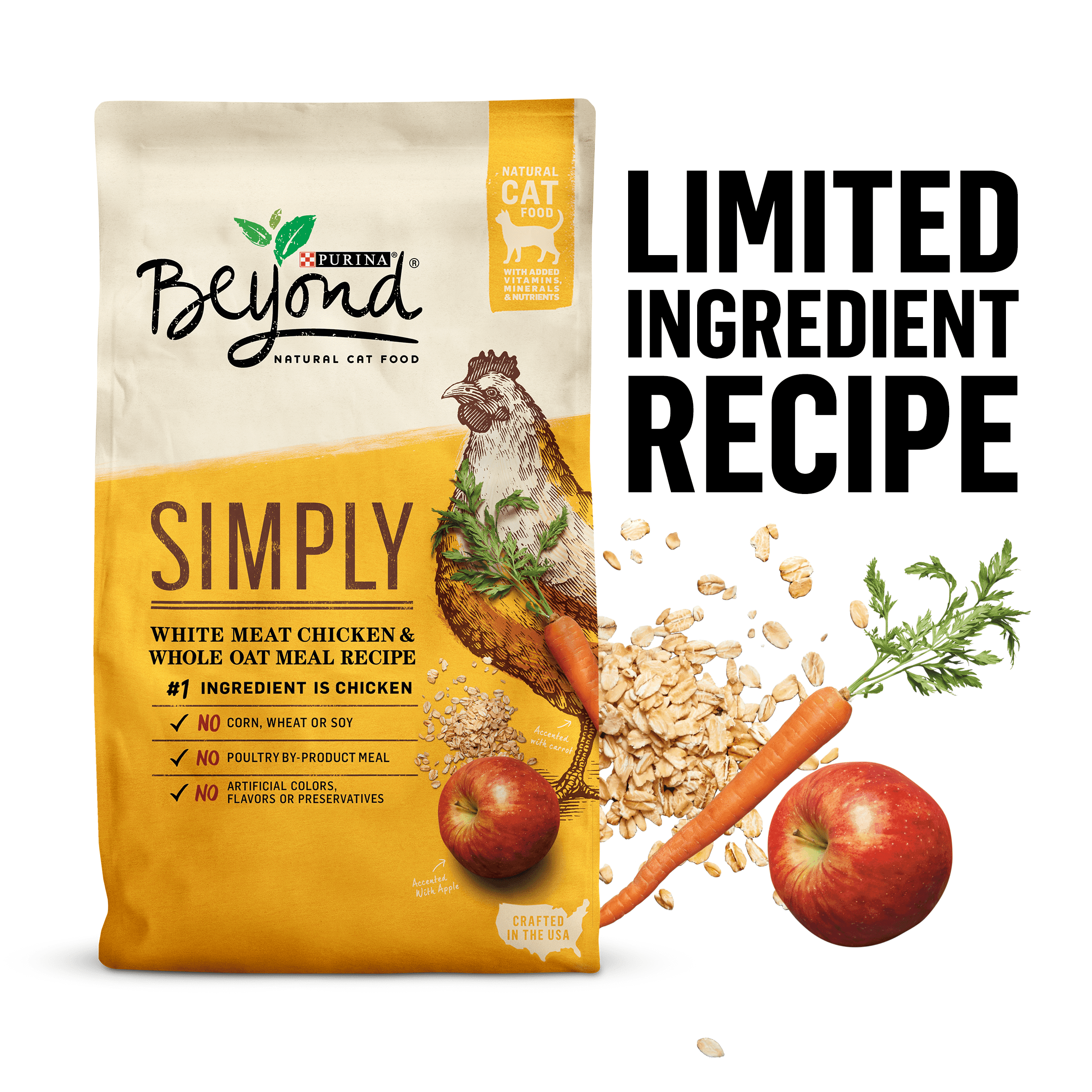 Purina Beyond Natural Dry Cat Food Wholesome Ingredients for Whole ...