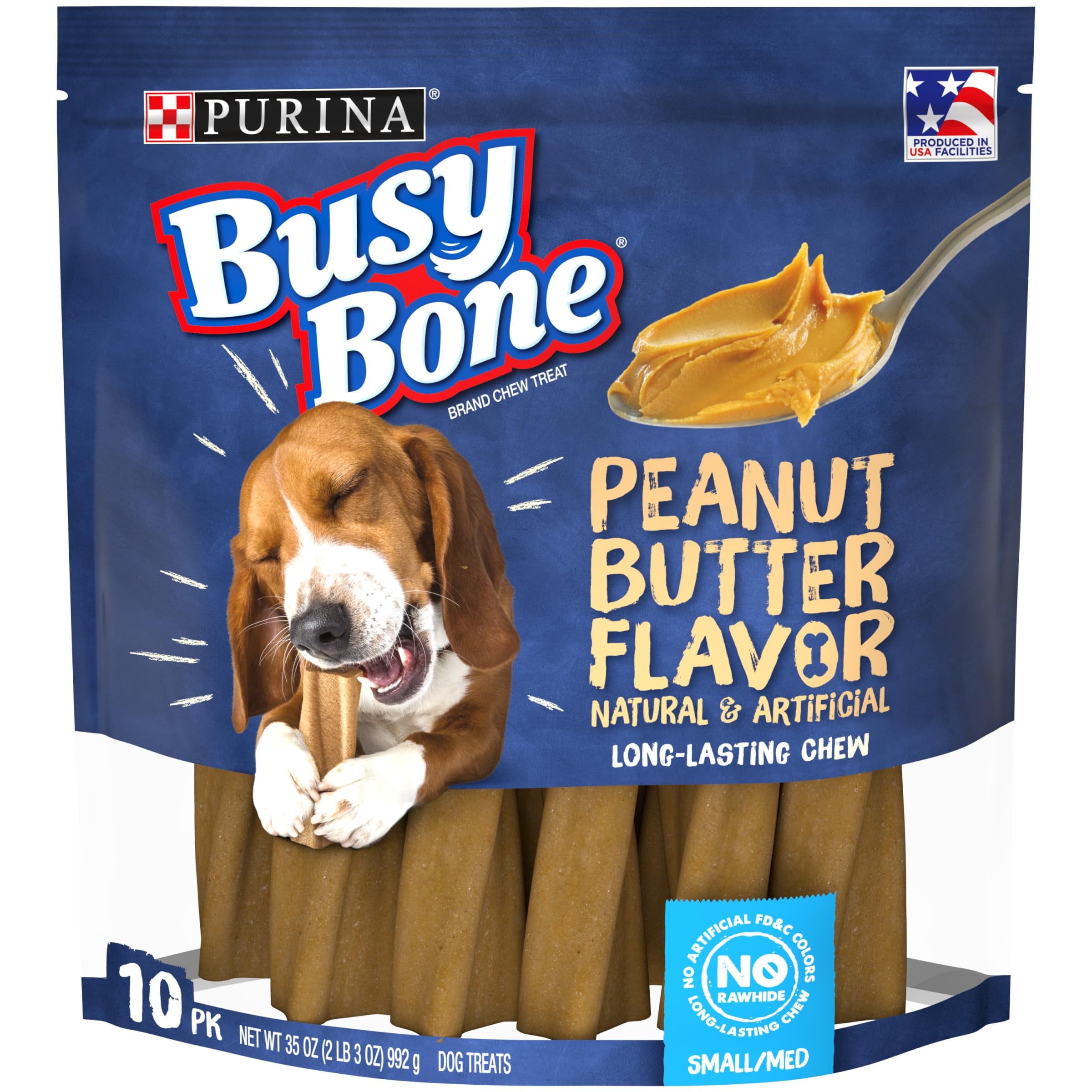 Purina Busy Bone Made STF9 in USA Facilities, Long Lasting Small/Medium ...