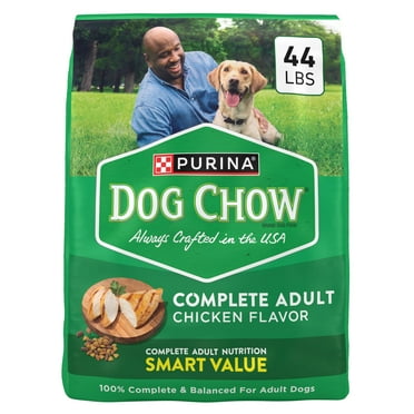 Purina Dog Chow High Protein Dog Food Dry Recipe With Real Beef, 44 lb. Bag - Walmart.com