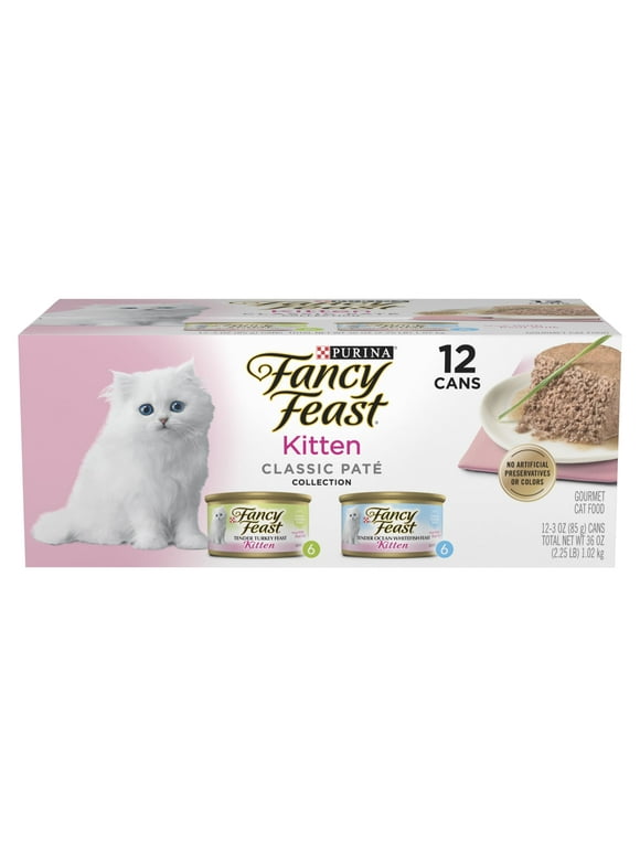 Fancy Feast Wet Kitten Food in Fancy Feast - Walmart.com