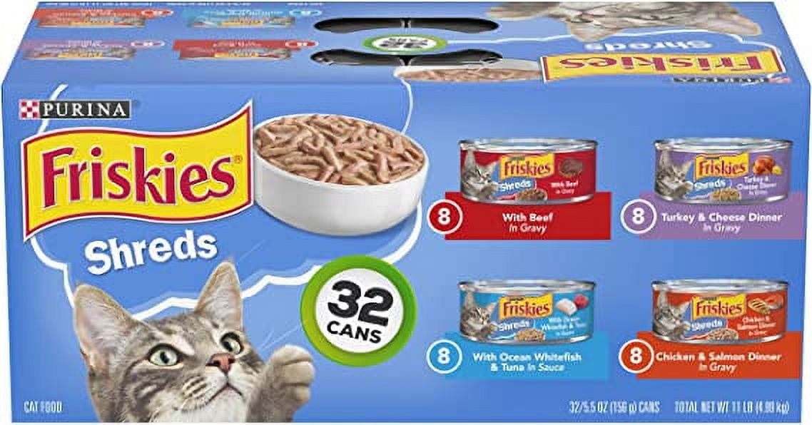 Purina Friskies Extra Gravy Wet Cat Food 32 Variety Packs Soft
