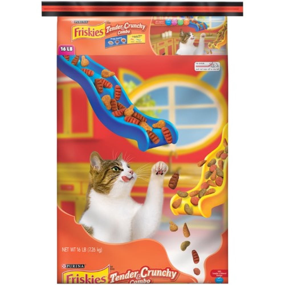 Purina Friskies Tender & Crunchy Combo Cat Food (Pack of 10) - Walmart.com