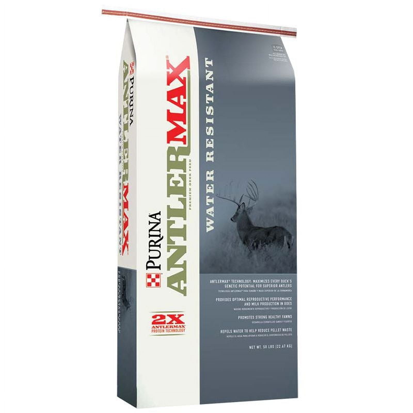 Purina Mills Antlermax Water Shield Deer 20 50 lb. - Walmart.com