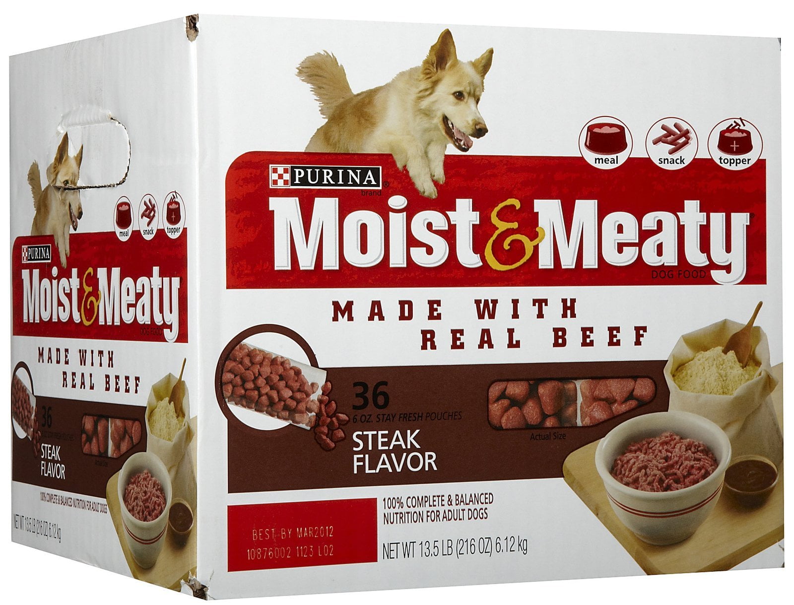 Moist & Meaty All Dog Food in Dog Food - Walmart.com