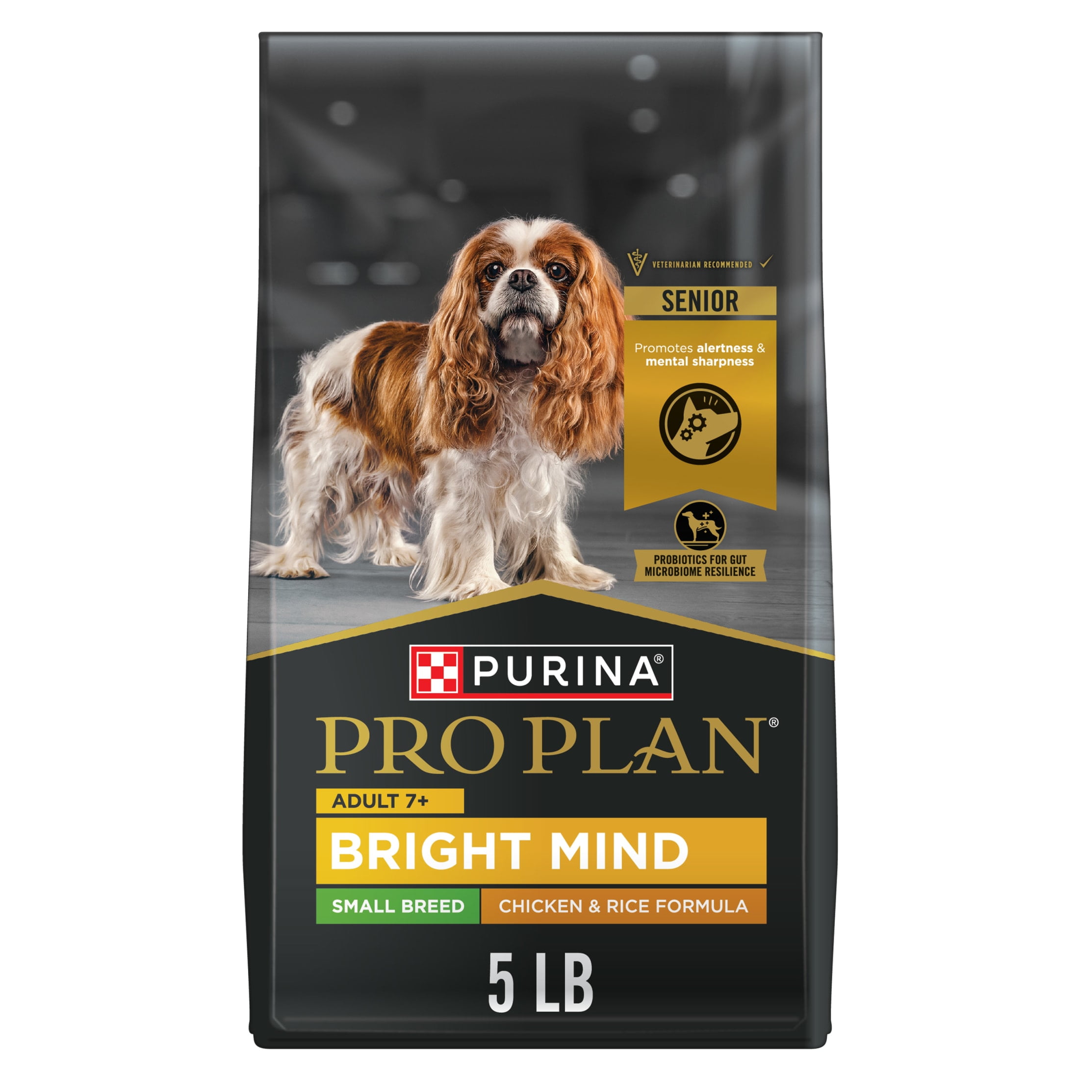Purina Pro Plan Small Breed Senior Dog Food Bright Mind Seven Plus ...
