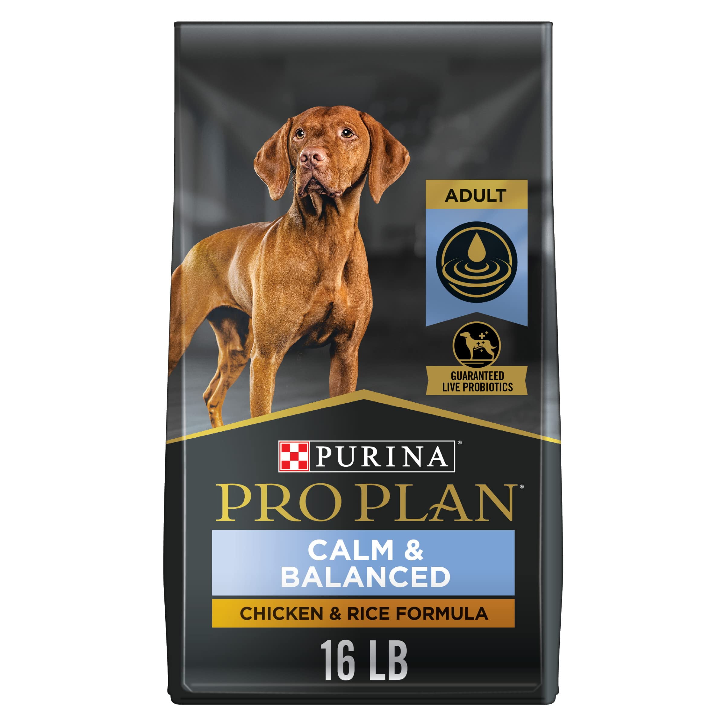 Purina Pro Plan Calm & Balanced Dry Dog Food, Adult Dog Calming DHA ...