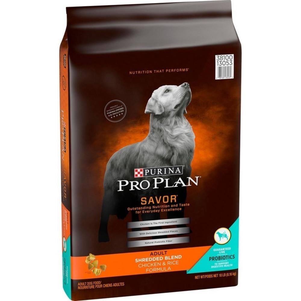 Purina Pro Plan Complete Essentials Shredded Blend Chicken and Rice 18 ...