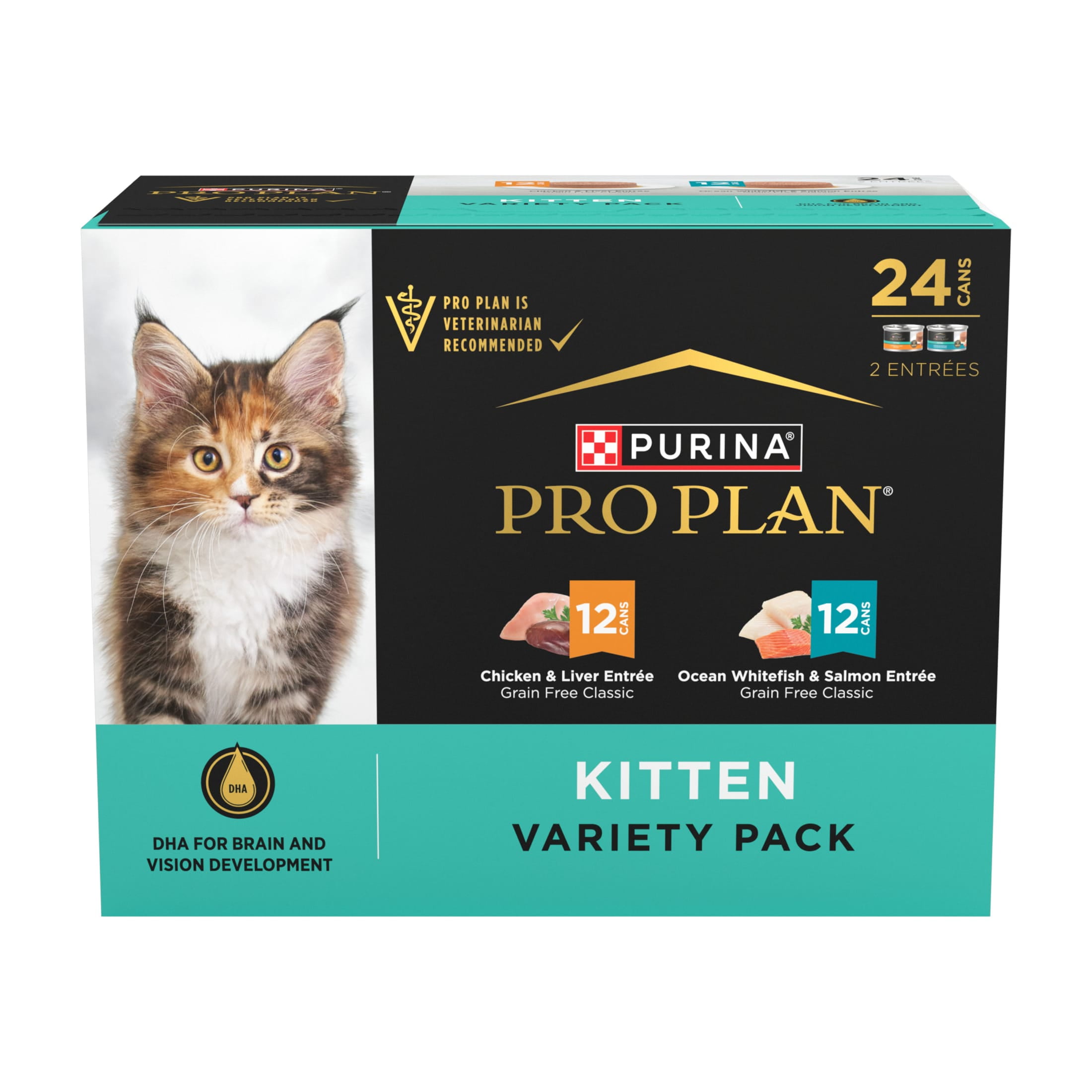 Purina Pro Plan Grain Free Chicken and Liver and Ocean Whitefish and ...