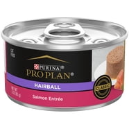 Purina Pro Plan Hairball Entrees High Protein, Hairball Control Wet Cat ...