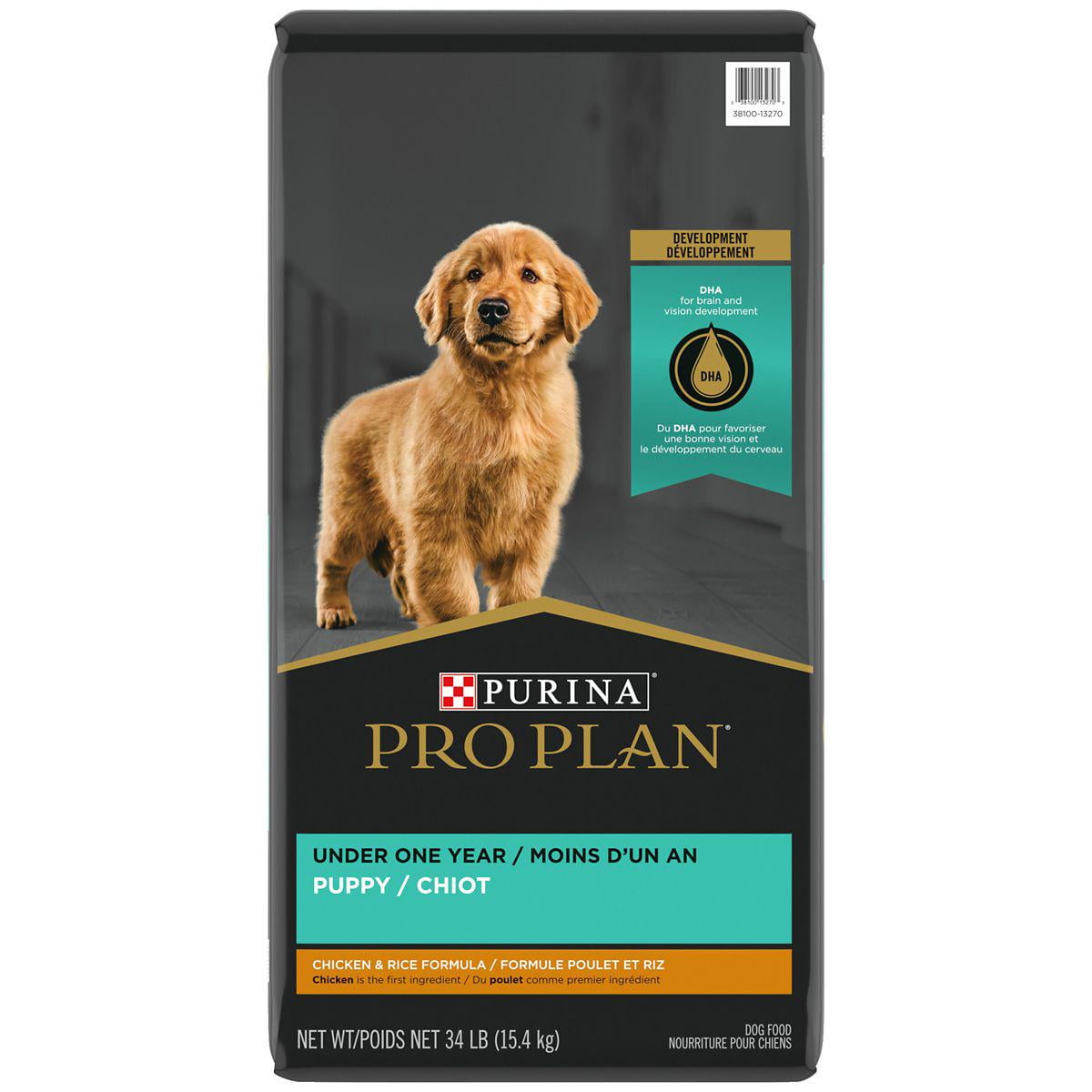 Purina Pro Plan High Protein Dry Puppy Food, Chicken and Rice Formula ...