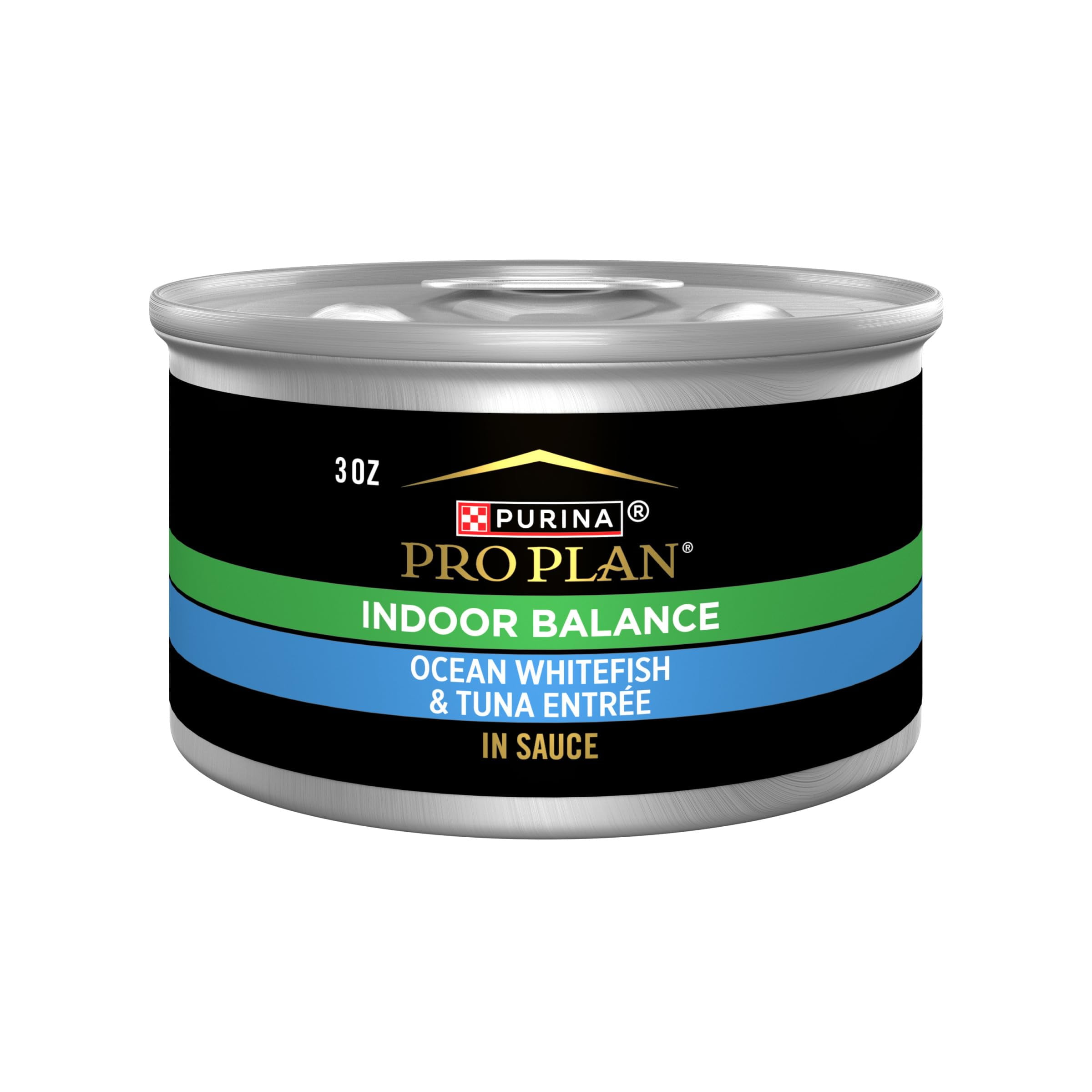 Purina Pro Plan Indoor Balance Ocean Whitefish and Tuna in Sauce Cat ...