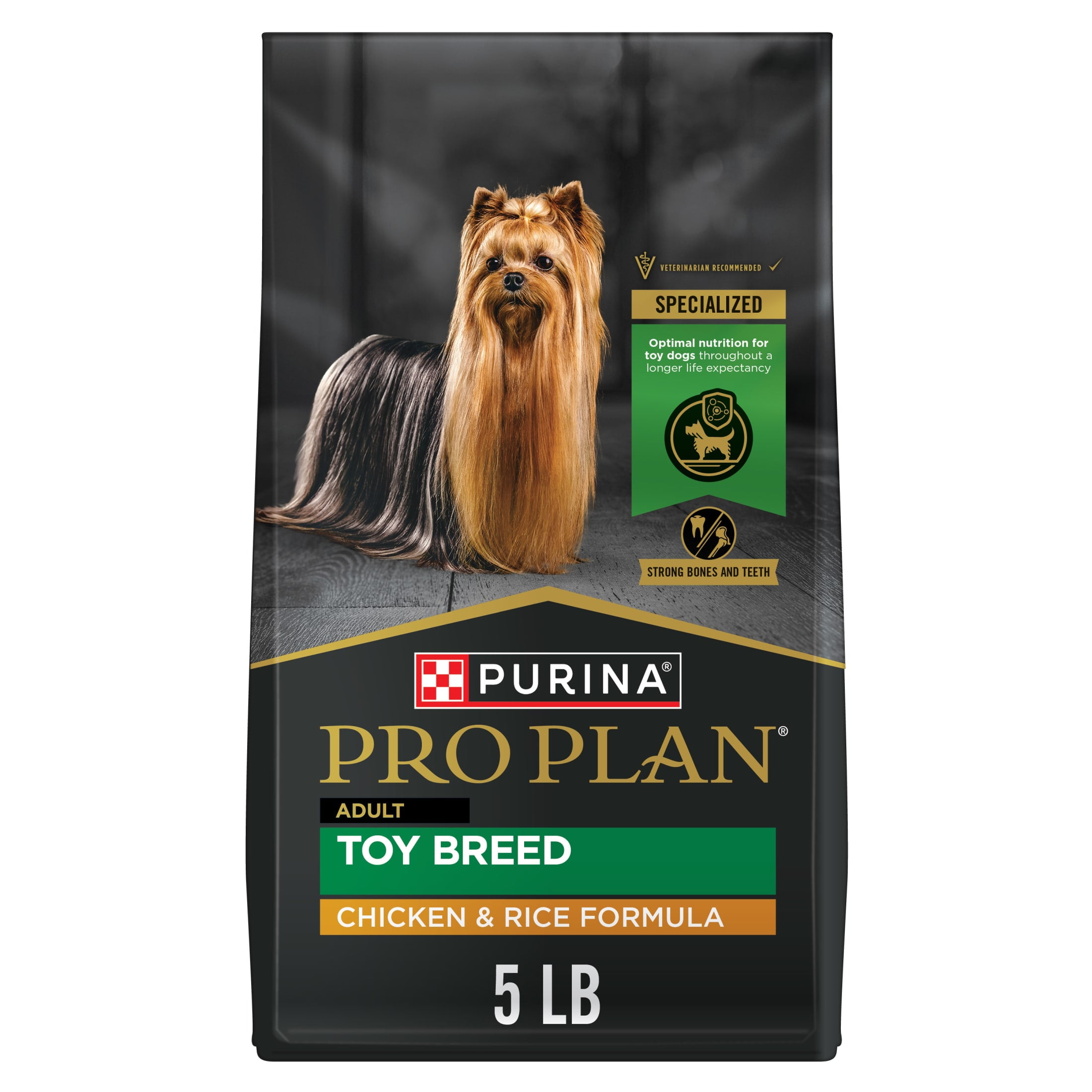 Purina Pro Plan Toy Breed Dog Food with Chicken and Rice, Live ...